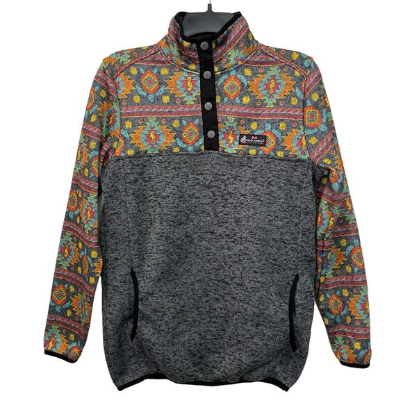 Simply Southern | Sweaters | Simply Southern Pullover Aztec Turtle Neck ...